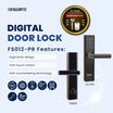 FS012 PRO Door Digital Lock （Smart Sync） – SINGGATE Digital Lock