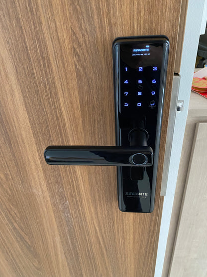 Digital Lock Bundle Smart Sync FS012 PRO Door + FM023 Gate – SINGGATE Digital Lock