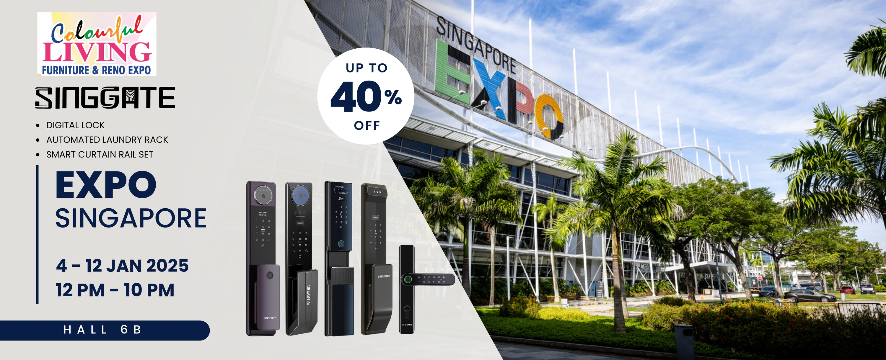 SINGGATE Singapore Local Digital Lock designed for HDB BTO & CONDO ...