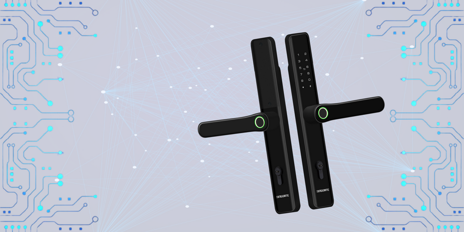 SINGGATE Singapore Local Digital Lock designed for HDB BTO & CONDO ...