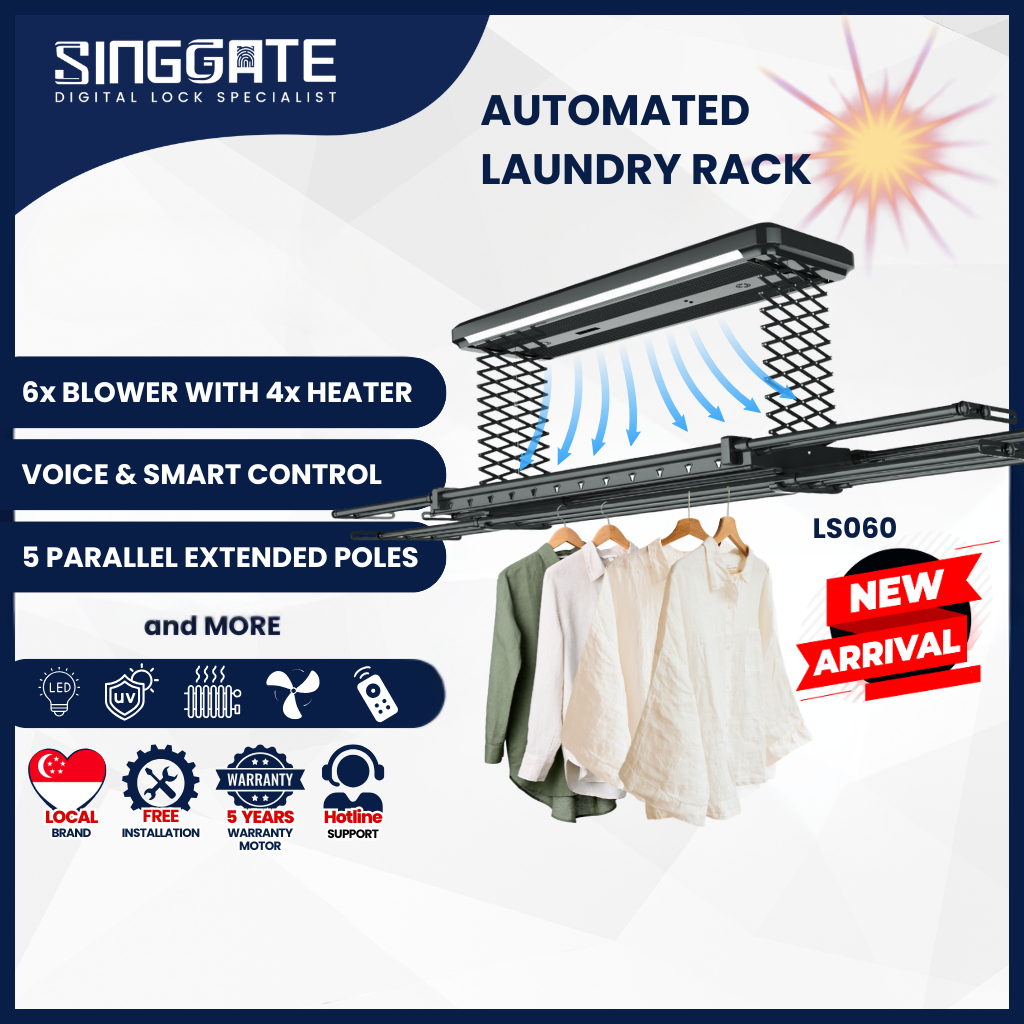Automated Drying Rack in Singapore | Smart Laundry Solutions for HDB ...