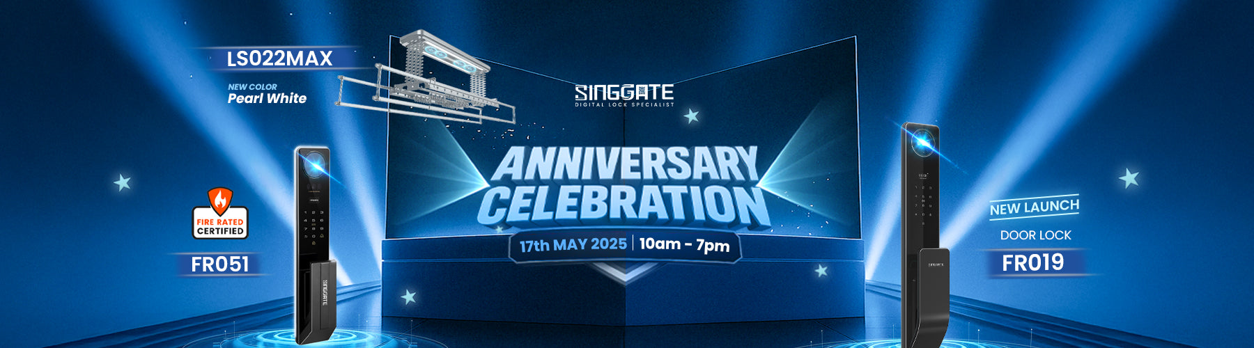 SINGGATE Smart Digital Lock Singapore | Door, Gate & HDB Locks